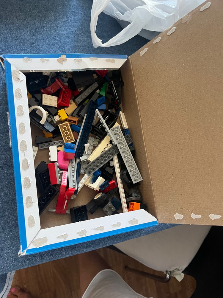 Конструктор LEGO® City Погоня на полицейской машине и маслкаре, 213 ...