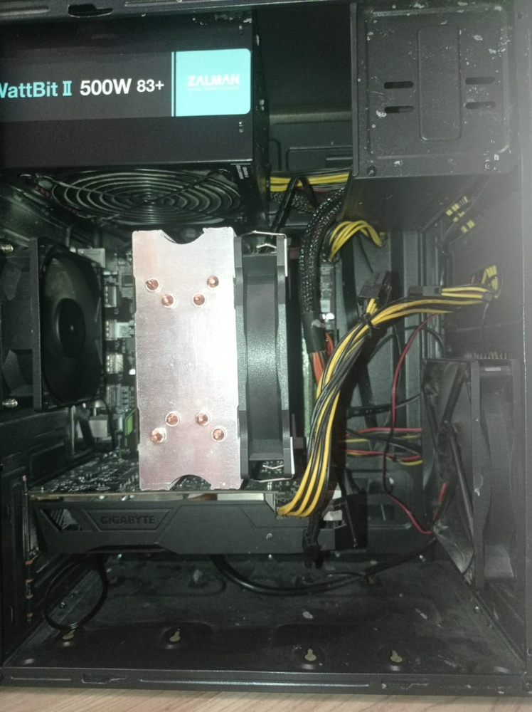 Кулер вентилятор башенный Snowman (Снеговик) M-T4 для процессора ...