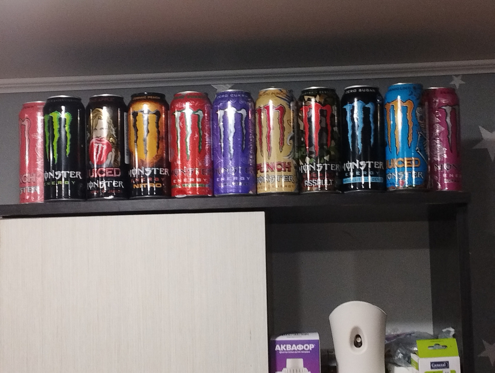 Энергетический напиток Monster Energy mix / Монстер Набор / Энергетик ...
