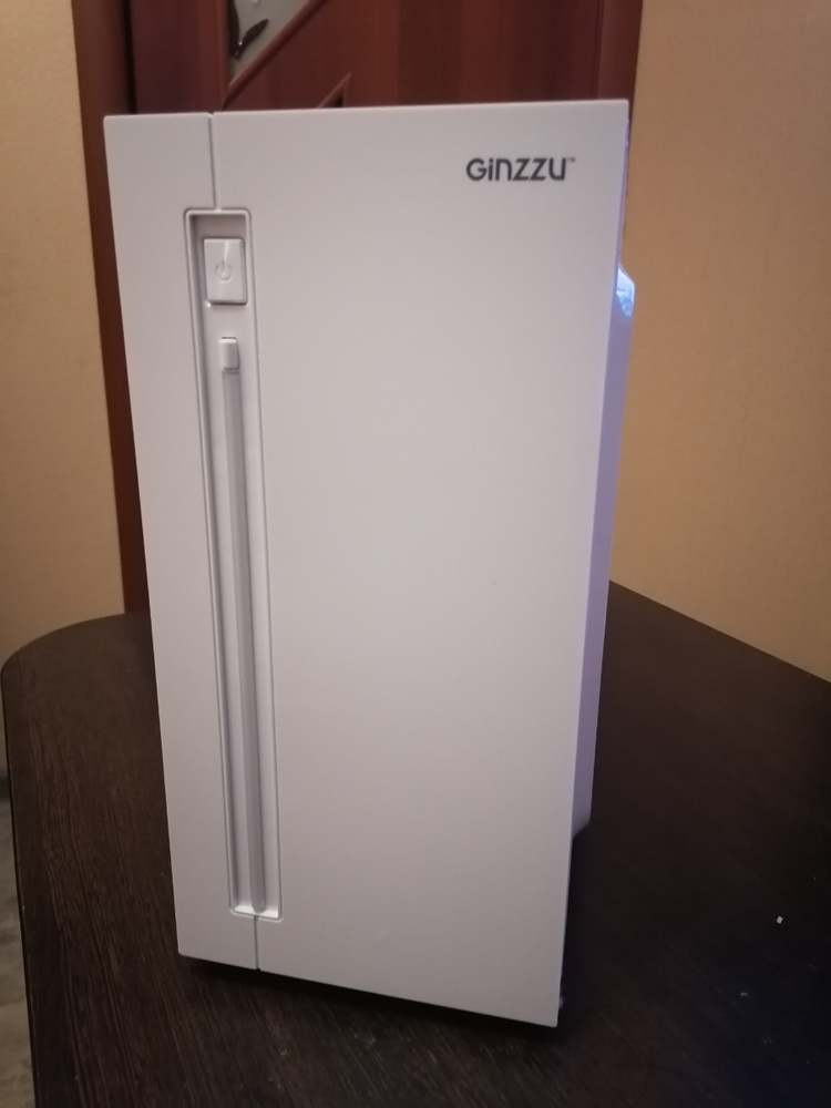 Корпус Ginzzu D390 RGB White Windows - купить с доставкой по выгодным ценам в интернет-магазине ...