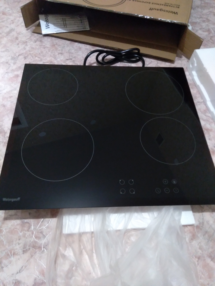 Стеклокерамическая панель Weissgauff HV 640 BA купить по низкой цене с ...