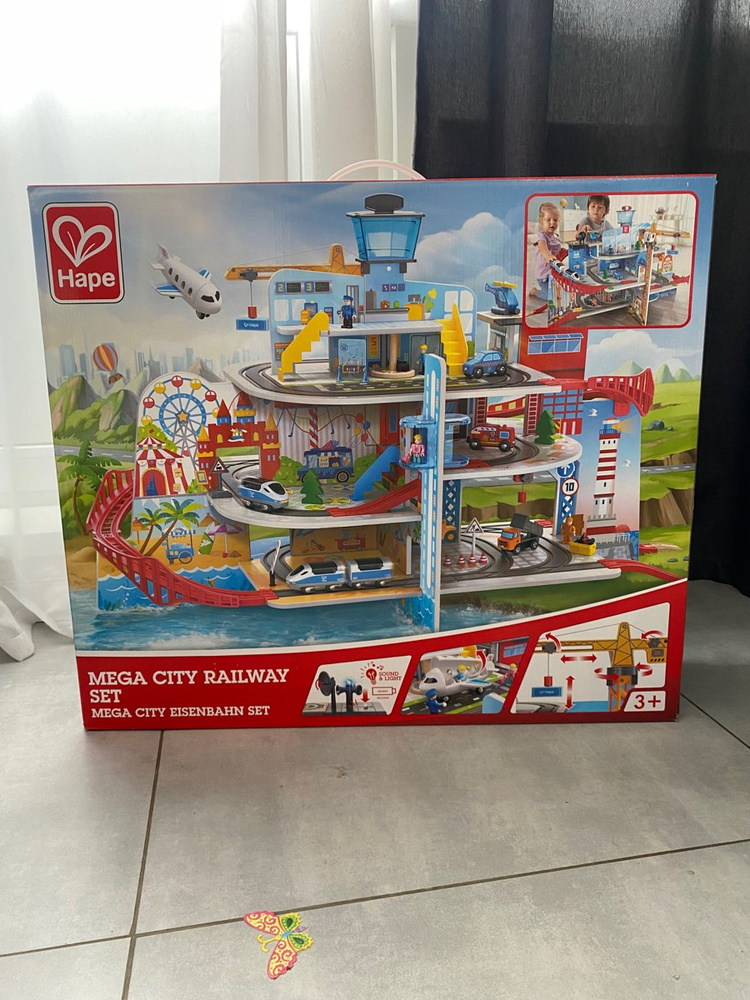 Железная дорога детская "Горная Шахта" Hape, 34 элемента купить на OZON по низкой цене (181874118)