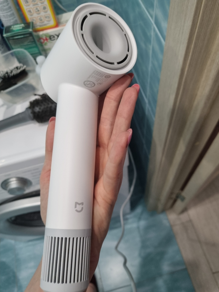 Профессиональный фен для волос Xiaomi DOCO Air Turbo Hair Dryer H800, черный купить на OZON по ...