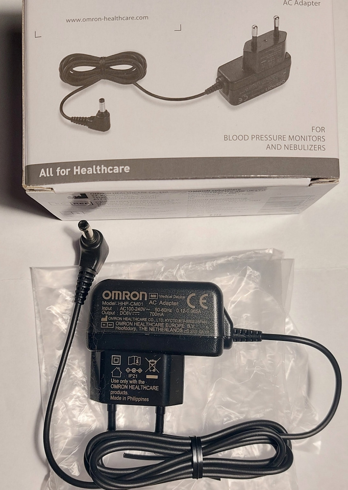 Адаптер сетевой для тонометров Omron (HHP-CM01) - купить с доставкой по выгодным ценам в ...