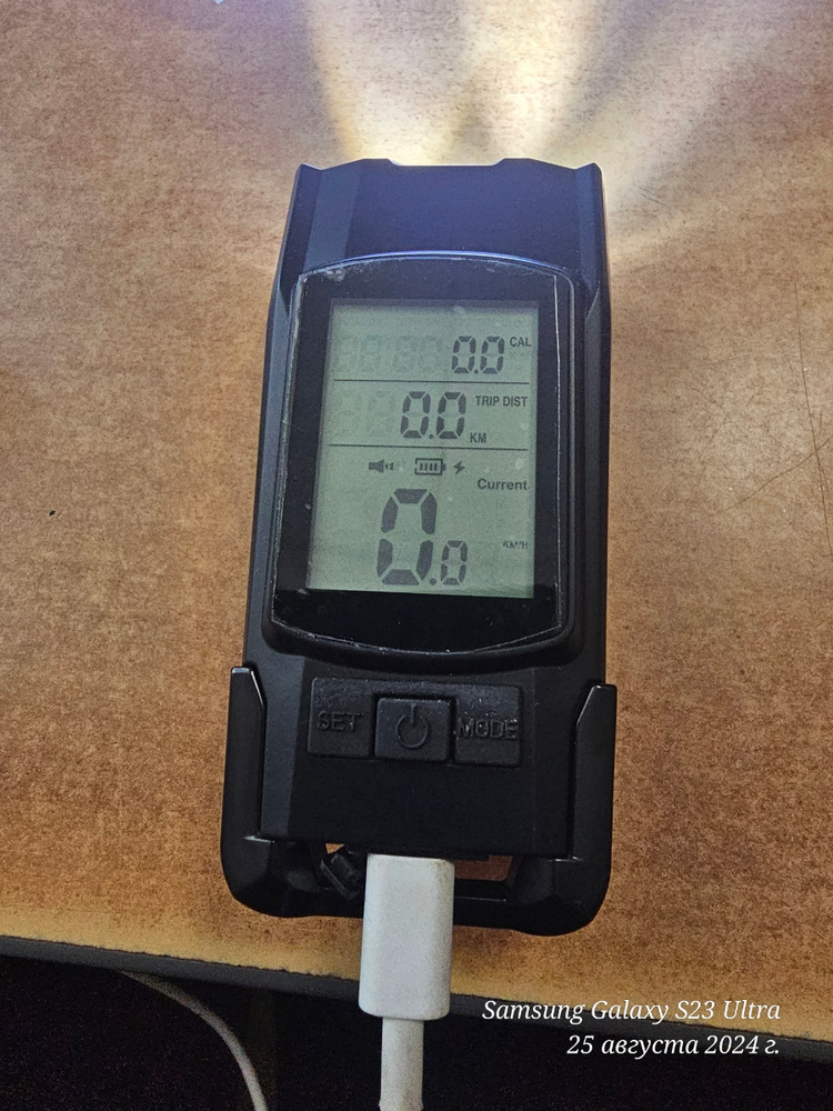 Велокомпьютер проводной, 25 функций Sunding SD-563B, датчик скорости ...