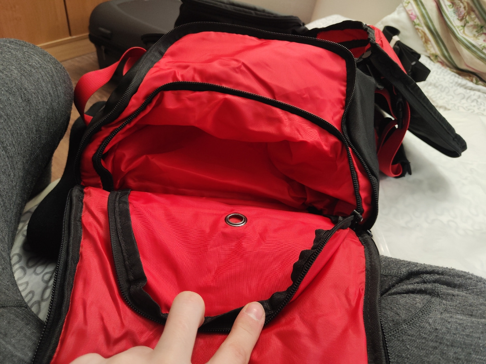 Сумка спортивная, сумка дорожная TRIBE GEAR Red (красные лямки) купить на OZON по низкой цене ...