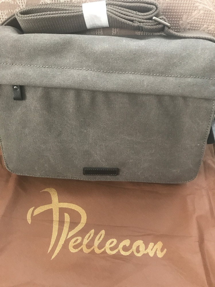 Сумка мужская на плечо Pellecon из канваса - купить с доставкой по ...
