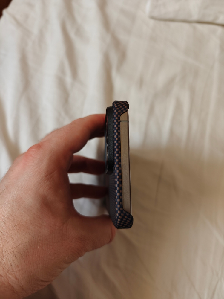 Чехол для iPhone 15 Pro Max Pitaka Fusion Weaving MagEZ 5 Sunset, Чехол ...