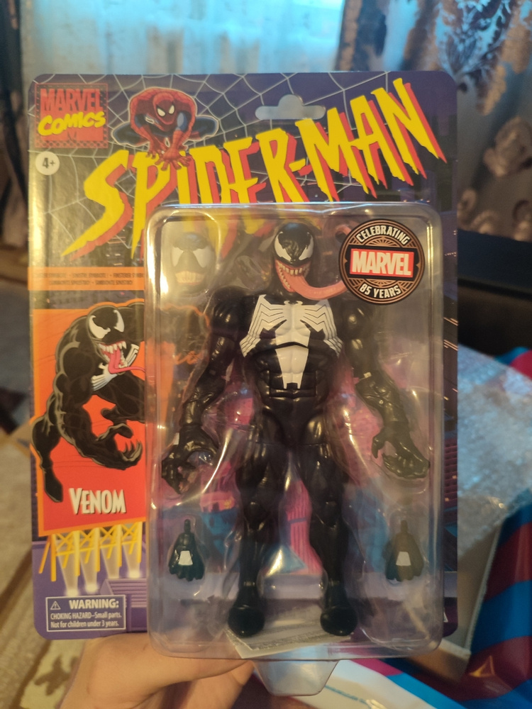 Фигурки Hasbro 6-дюймовая подвижная кукла Marvel Legends Spider-Man ...