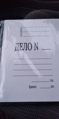 Папка-обложка для документов Attache Дело № A4 без скоросшивателя ...