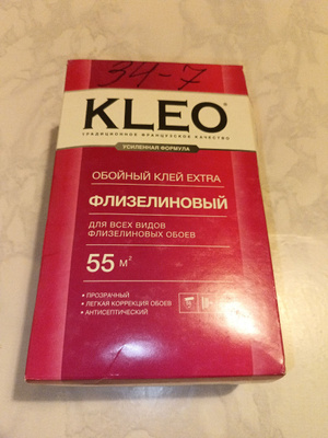 Клей для обоев Kleo флиз, 60 г. - купить по доступной цене в интернет ...