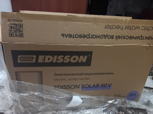 Водонагреватель накопительный Edisson Solar 30 V купить по доступной цене с доставкой в интернет ...