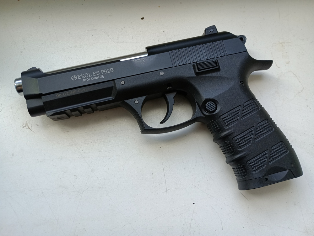 Пневматический пистолет EKOL Пистолет пневм. ES P92 B - купить по выгодной цене в интернет ...