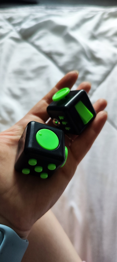 Fidget Cube: Restyle антистресс кубик фиджет куб, обновленный, черно-серый - купить с доставкой ...