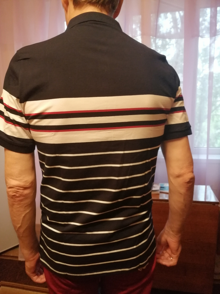 Поло Bronks, размер 54, 56, цвет белый, хлопок 90%, 10% спандекс ...