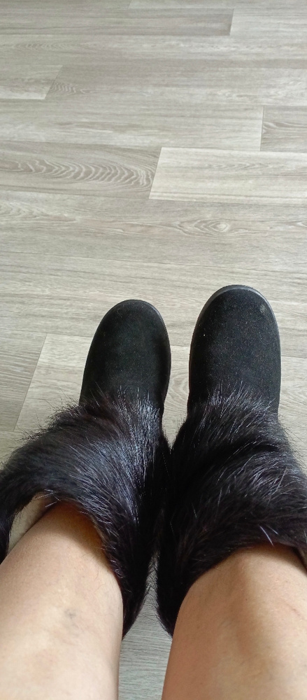 Сапоги Женский MOREGOR унты, размер 37 черный Зима 7 Без каблука Россия Без застёжки купить c ...