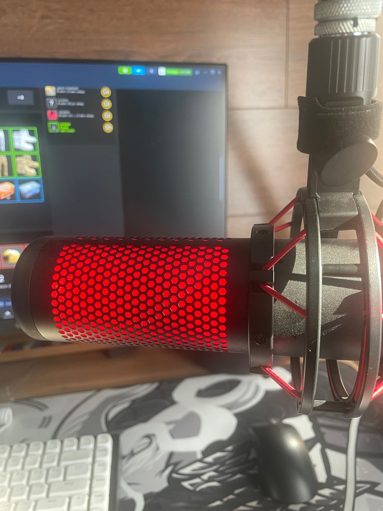 Микрофон игровой (для стриминга) HyperX QuadCast - купить по выгодной ...