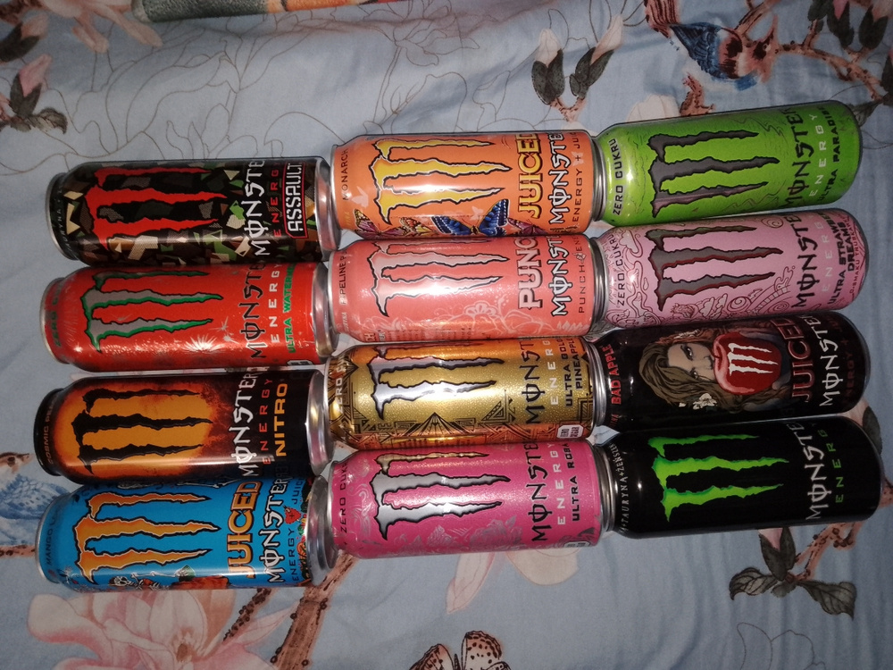 Энергетический напиток Monster Energy mix / Монстер Набор / Энергетик ...