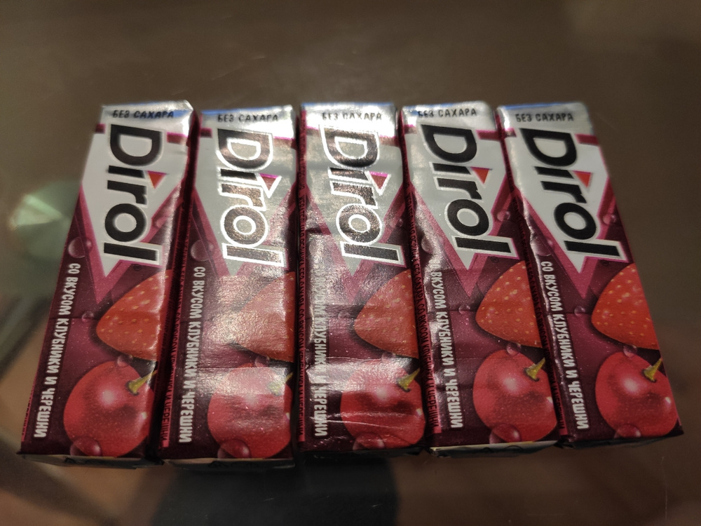 Dirol Colors XXL ассорти фруктовых вкусов жевательная резинка без ...