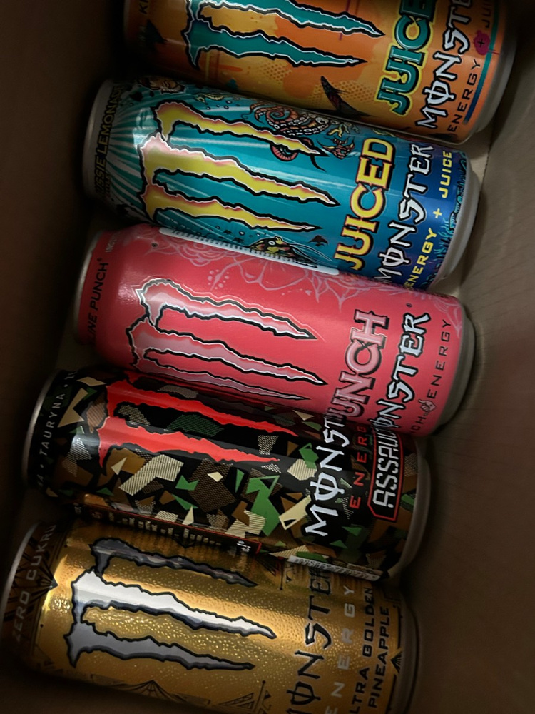 Энергетический напиток Monster Energy mix / Монстер Набор / Энергетик ...