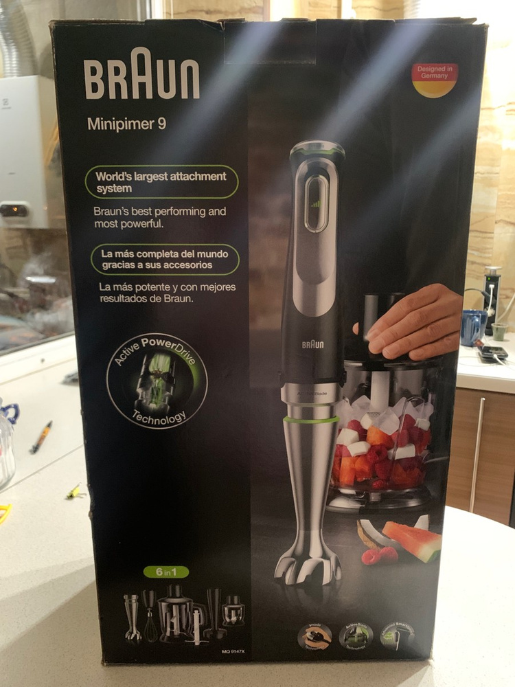 Блендер погружной Braun MultiQuick 9 MQ9147X купить на OZON по низкой ...