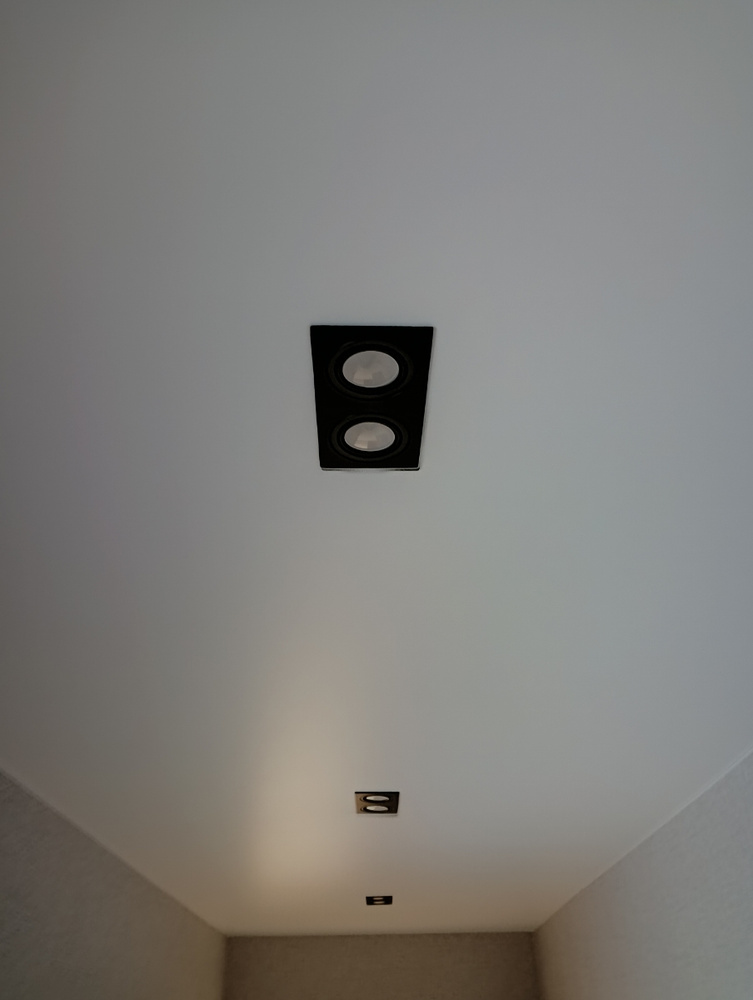 Закладная платформа под светильник для натяжного потолка (прямоугольная ...