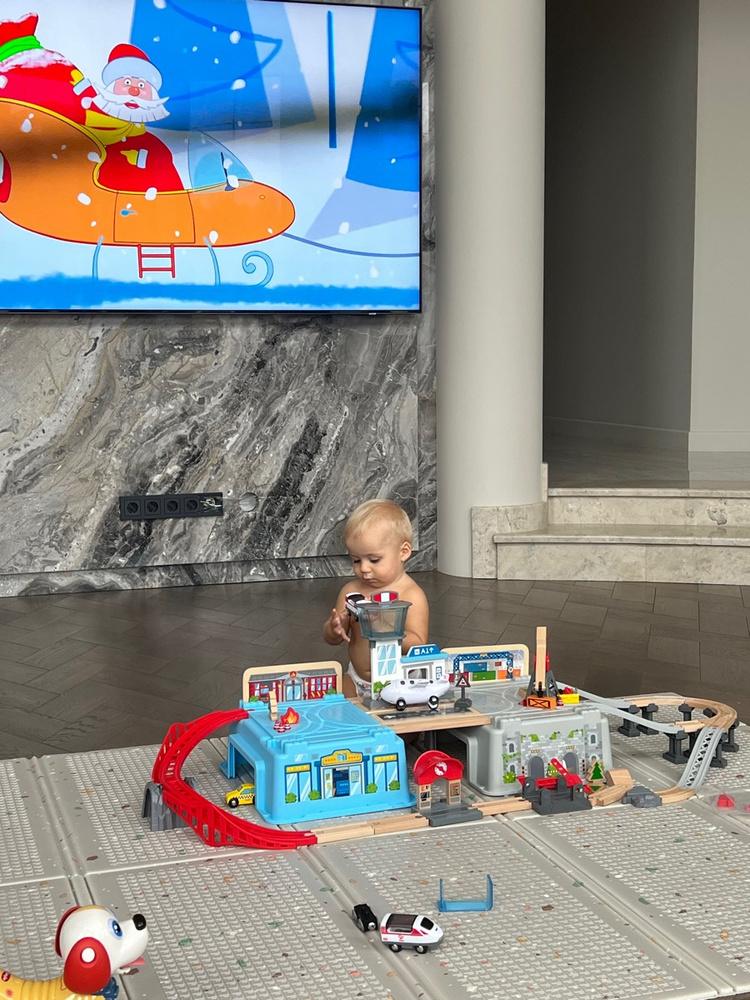 Железная дорога детская "Горная Шахта" Hape, 34 элемента купить на OZON по низкой цене (181874118)