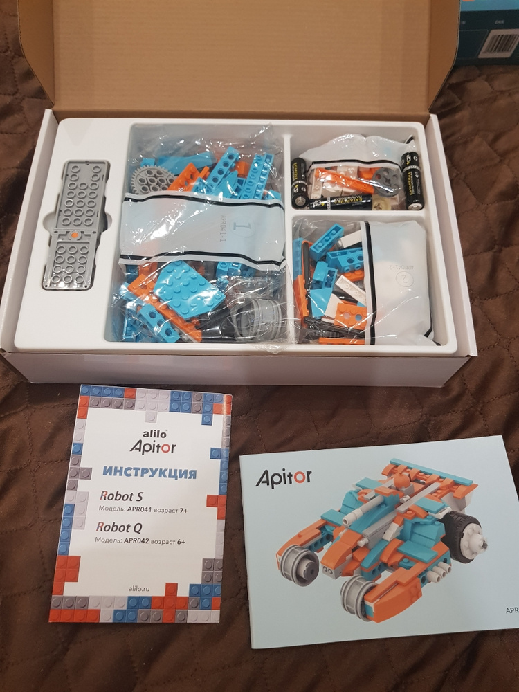 Электронный программируемый конструктор Apitor Robot X 12в1 ...