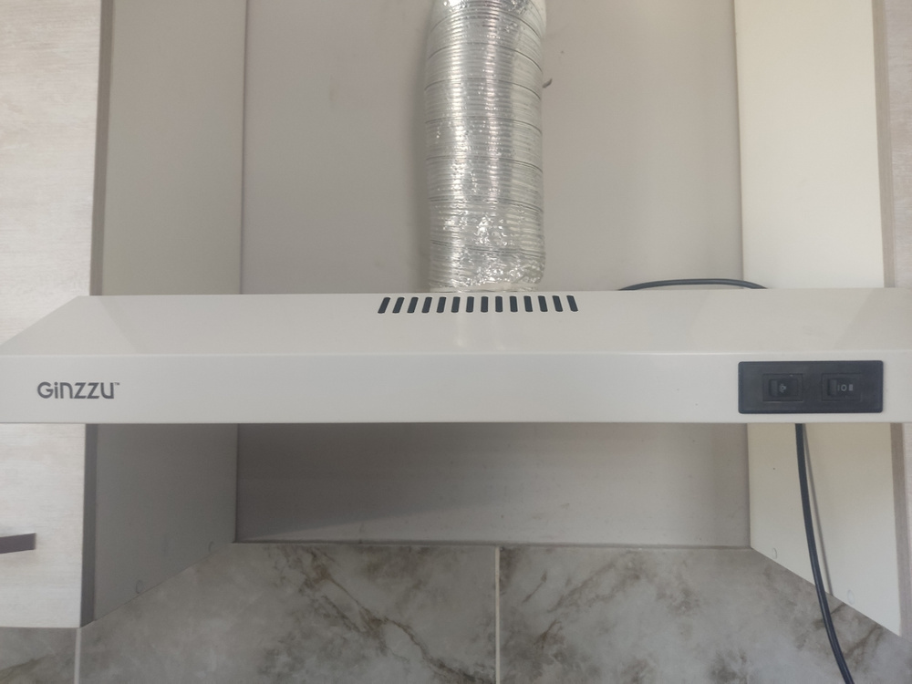 Встраиваемая вытяжка Ginzzu HKH-101 купить по низкой цене: отзывы, фото, характеристики в ...