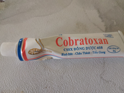 Мазь с ядом кобры Кобратоксан (Cobratoxan), 20 г, Вьетнам — купить в ...