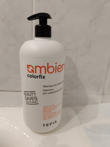 Tefia. Шампунь для окрашенных волос с защитой цвета профессиональный AMBIENT Colorfix Shampoo ...