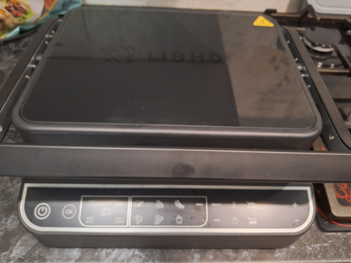 Электрогриль Libhof libgl2000b - купить по доступным ценам в интернет-магазине OZON (1548099733)