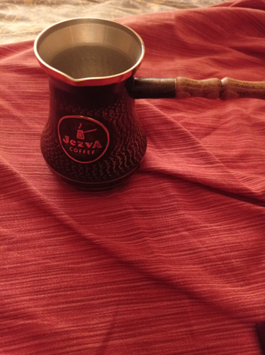 Турка для кофе медная 270 мл, JEZVA COFFEE Армянская джезва цельная, коллекция "Винтаж" - купить ...