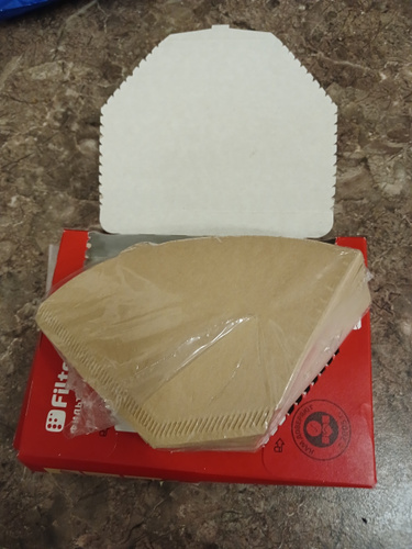 Фильтры для кофе бумажные неотбеленные №2 Filtero Classic для заваривания в кофеварках ...