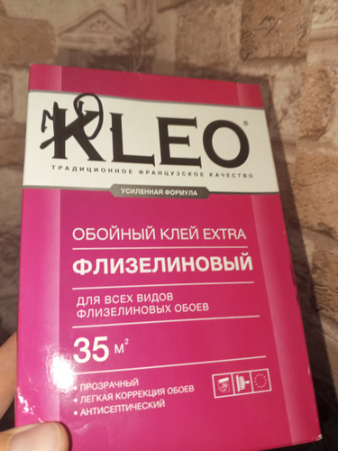 KLEO EXTRA клей для обоев на 35 кв.м, обойный клей для виниловых ...