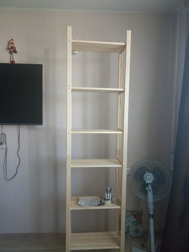 Стеллаж брусок_6, 55х26х216 см, GVS купить c доставкой на OZON по низкой цене (1442102733)