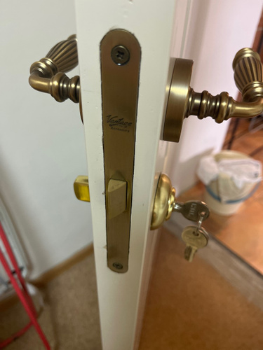 Защелка дверная межкомнатная бесшумная, под фиксатор-завертку, Vantage P96, SN никель купить на ...