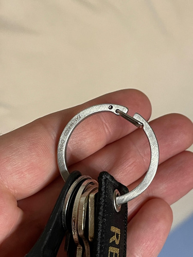 Кольцо для ключей с карабином Nite Ize O-Series Gated Key Ring ...