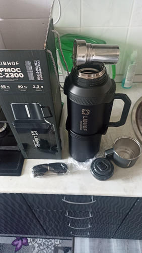 Термос Libhof - купить по выгодной цене в интернет-магазине OZON (1394873478)