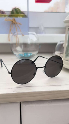 Очки круглые Джона Леннона, тишэйды, имиджевые, для селфи ...