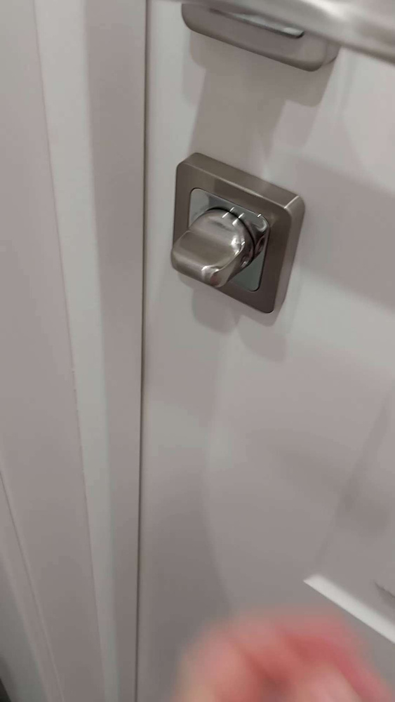 Защелка дверная межкомнатная бесшумная, под фиксатор-завертку, Vantage P96, SN никель купить на ...