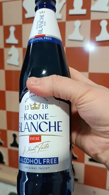 Пивной напиток Krone Blanche Biere Alcohol Free 0.0 Безалкогольный, 20 ...