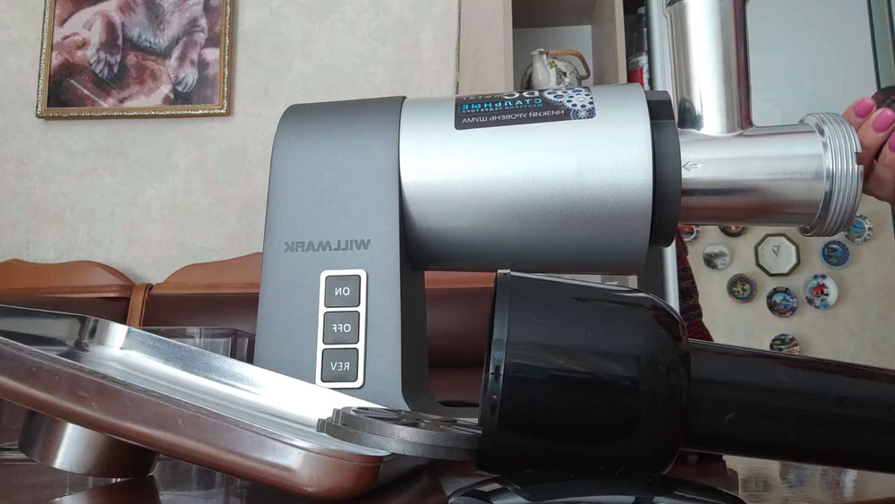 Купить мясорубку WILLMARK WMG-3672GS по низкой цене: отзывы, фото, характеристики в интернет ...