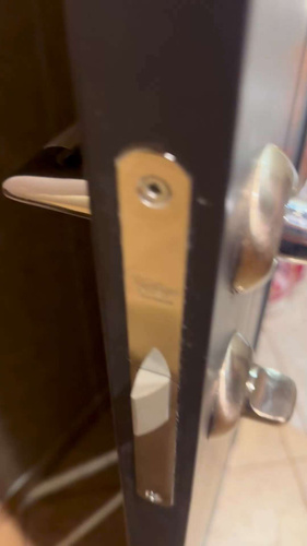 Защелка дверная межкомнатная бесшумная, под фиксатор-завертку, Vantage P96, SN никель купить на ...