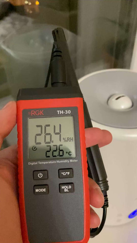 Термогигрометр RGK TH-20 карманный, измеритель температуры и влажности: -10 С до +60 С; 10%-95% ...