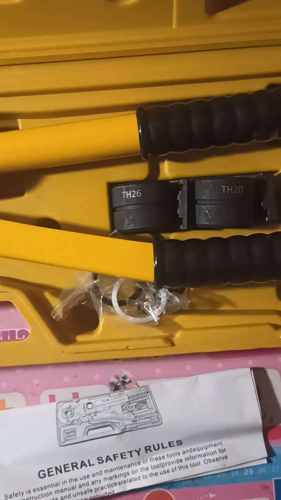 Пресс гидравлический ручной,поворот на 360 градусов,Обжимные клещи ,для обжима кабельных ...