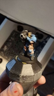 Миниатюра "Space Marines: Captain in gravis armour" Warhammer 40k ...