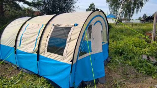 Палатка для рыбалки 3-местная Lanyu #1909 - купить по выгодной цене в интернет-магазине OZON ...