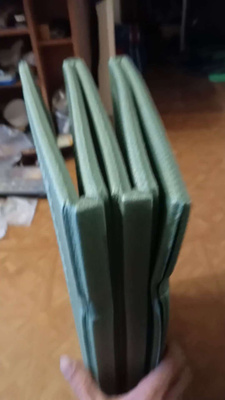 Коврик туристический толстый Camping 16 / ISOLON / 180х60 см. Теплый, походный, армейский, дно в ...