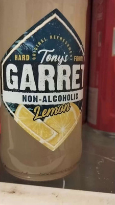 Пивной напиток Tony's Garret Hard Lemon Non-Alcoholic Безалкогольное ...